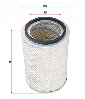 Air filter S76873 AGRI FILTER външен, Case IH 87704249, Deutz-Fahr 0 ...